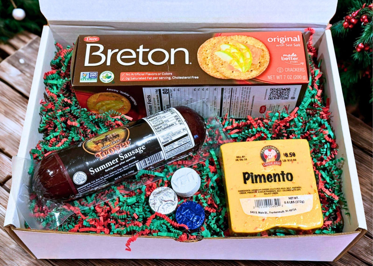 FIRESIDE & FLAVOR GIFT BOX — Frankenmuth Cheese Haus
