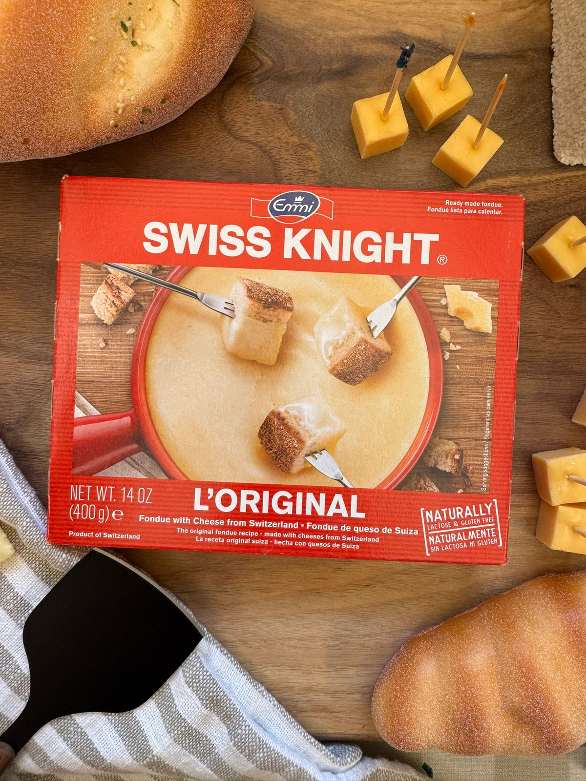 SWISS KNIGHT FONDUE – L’ORIGINAL FROM SWITZERLAND (14OZ) — Frankenmuth ...